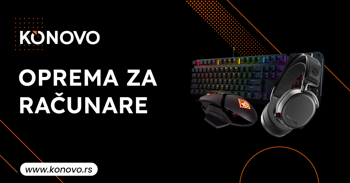 Prodaja Oprema Za Računare - Konovo.rs - Tastature, Miševi, Zvučnici...