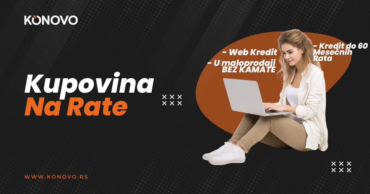 Kupovina uređaja na rate! Laptop Uz Ličnu Kartu